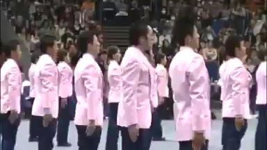 日本人的大型团体操表演