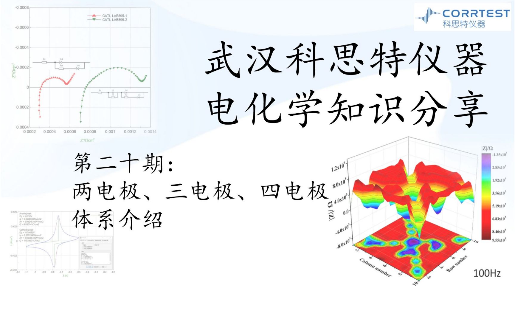 科思特电化学知识第20期-两电极、三电极、四电极体系介绍