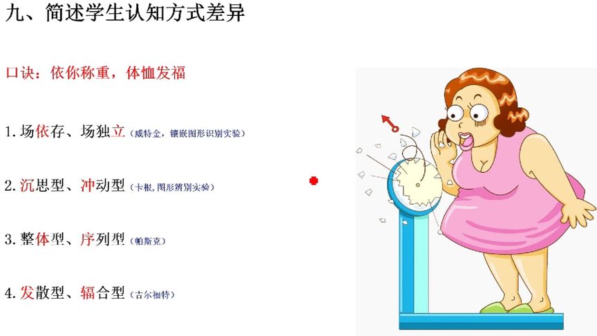 教师招聘考试考编资格证教综口诀