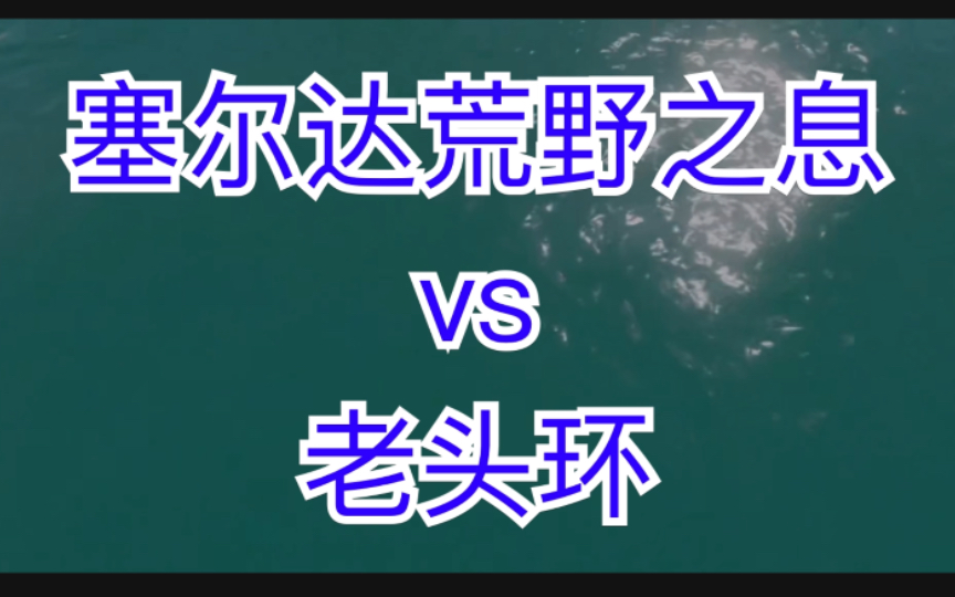 塞尔达荒野之息vs老头环_哔哩哔哩bilibili_塞尔达传说旷野之息