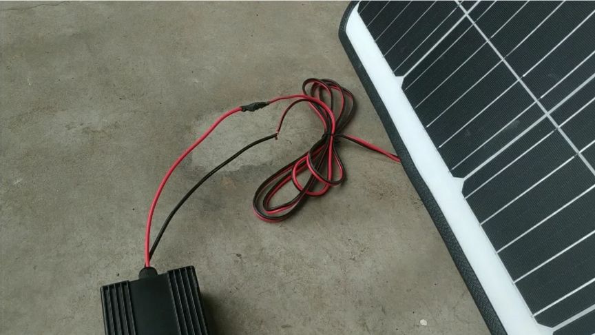 电动车太阳能发电板如何接线