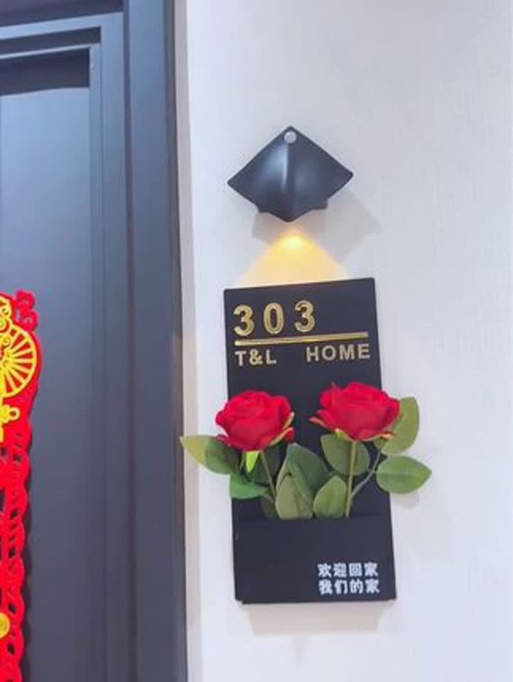 创意门牌#门牌设计 #高档大气上档次 #入户门门牌网红款 #美观实用 #...