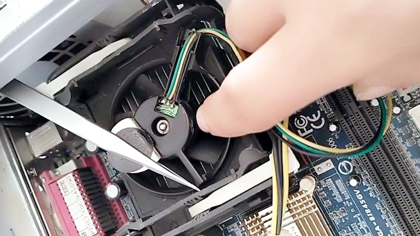 教你台式电脑开机CPU风扇声音大的解决办法,值得学习!