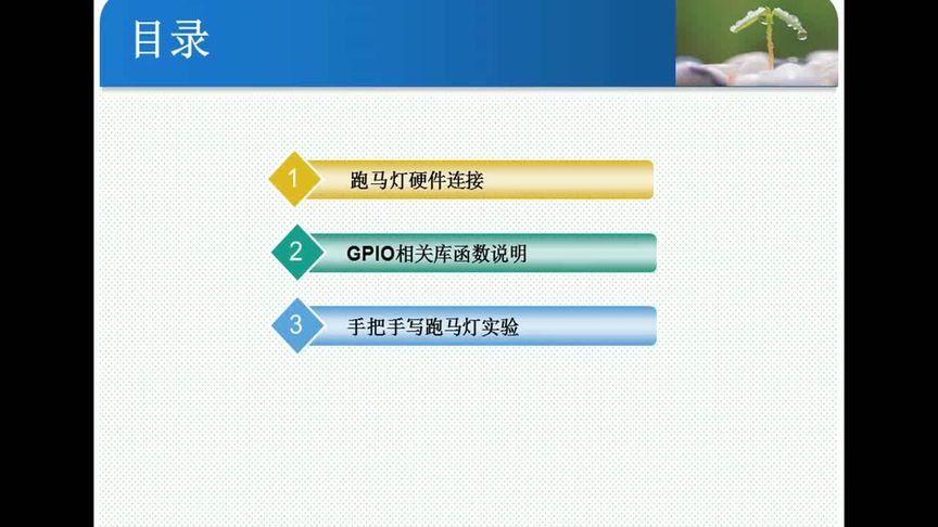 探索者F4全部视频:第12讲,手把手编写跑马灯实验-库函数