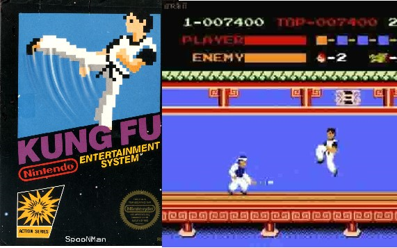 【红白机通关视频】成龙踢馆 Kung Fu Master - FC/NES游戏 - ...