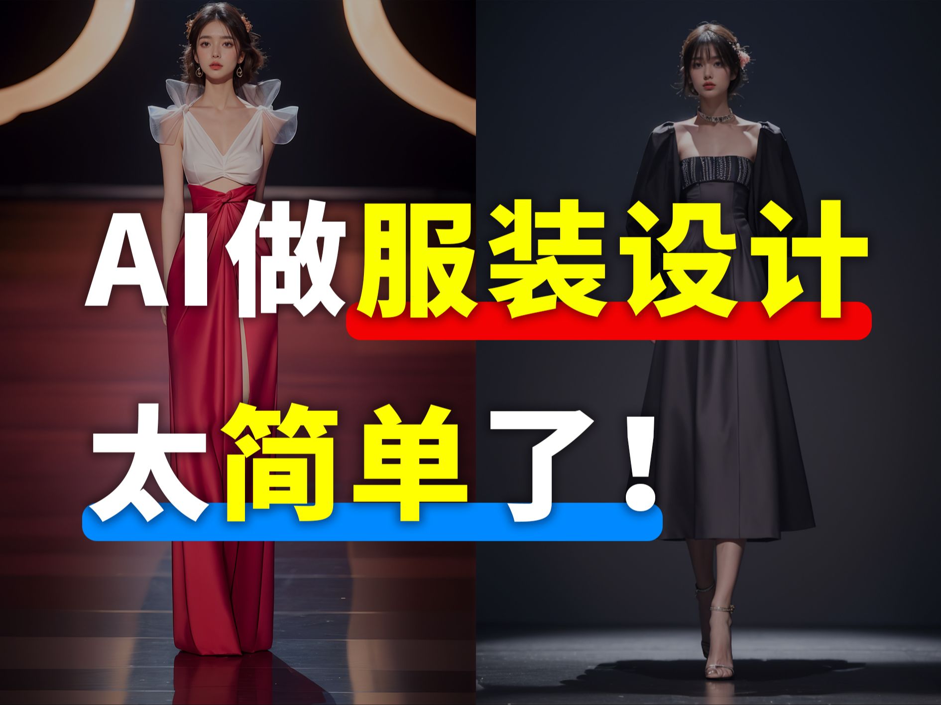 【Stable Diffusion】用AI做服装设计,也太简单了吧!设计师效率原地爆炸!