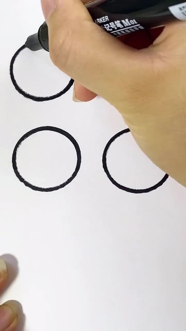 你们最喜欢的运动项目是什么呢简笔画绘画过程篮球简笔画排球简笔画.