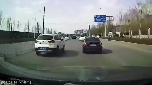 路怒症太可怕直接送你全责