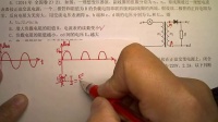 如图,一理想变压器原、副线圈的匝数分别为n1、n2。原线圈通过一...