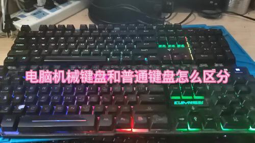 电脑机械键盘和普通键盘怎么区分