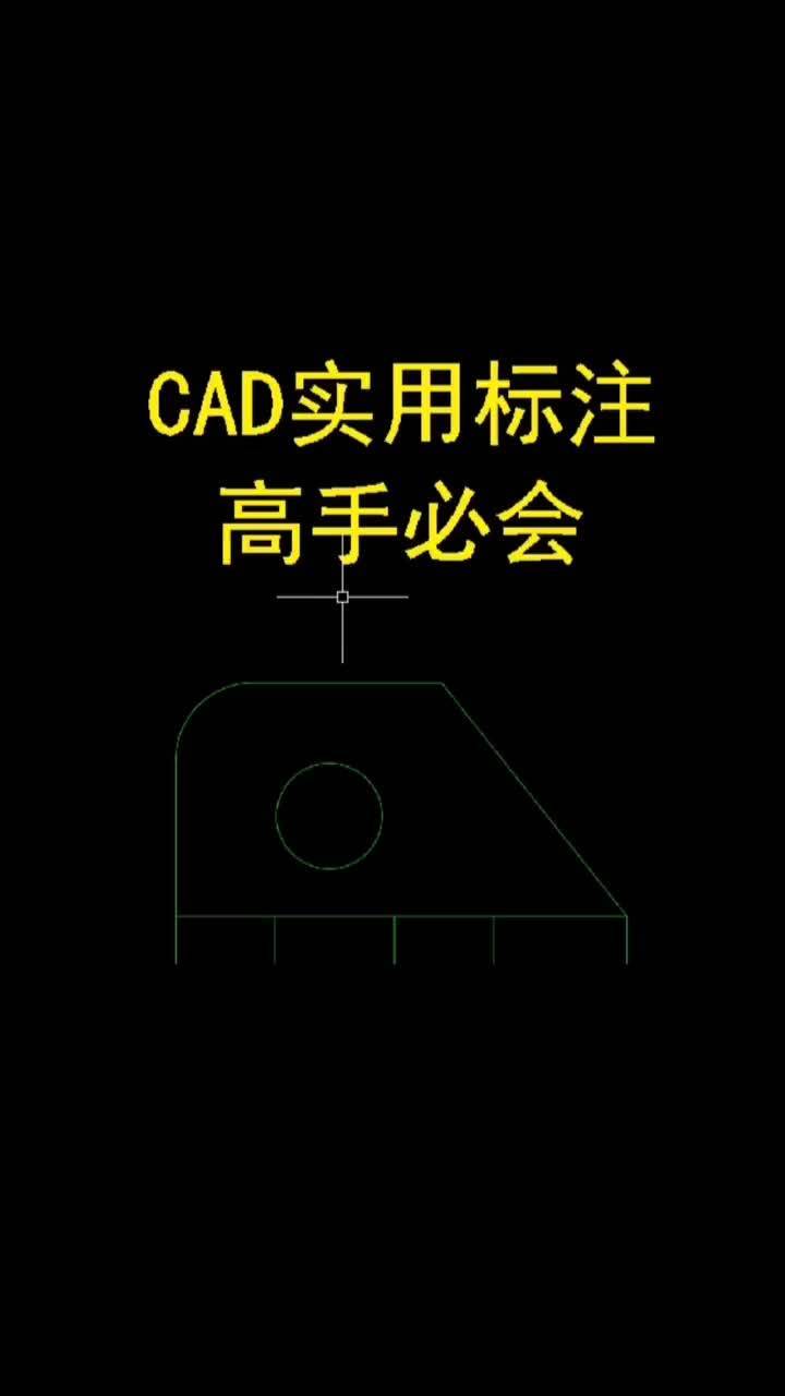 CAD实用标注,高手必会。#cad #cad讲堂