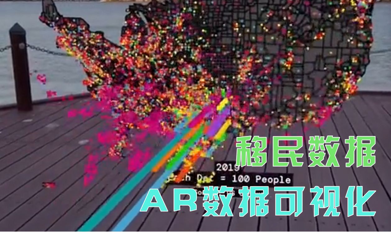 美国德州移民数据AR可视化分析-让数据成为元宇宙的基石:AR/VR/MR...