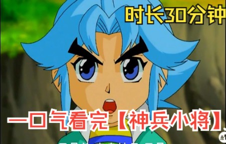 时长30分钟!全程一口气看完国产动画【神兵小将】!
