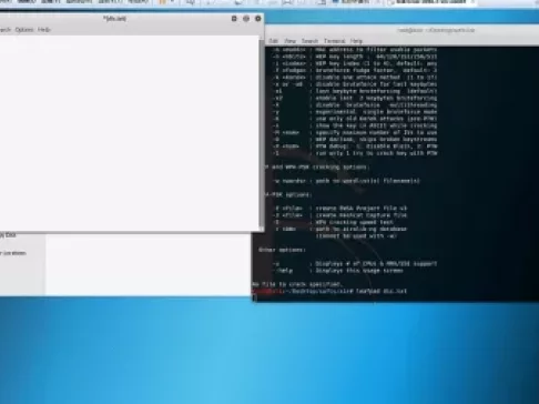 kali系统学习: hashcat使用和aircrack使用