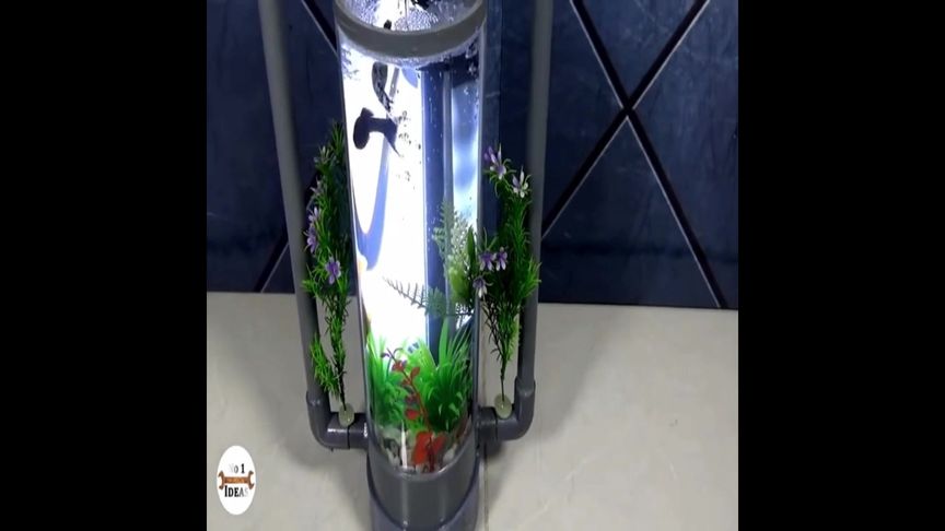 PE排水管,变废为宝,又是一件艺术品