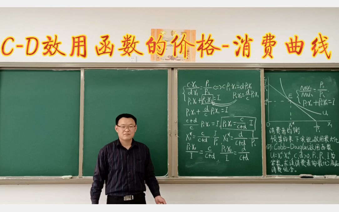 ...道格拉斯(Cobb-Douglas,C-D)效用函数的价格-消费曲线及需求曲线