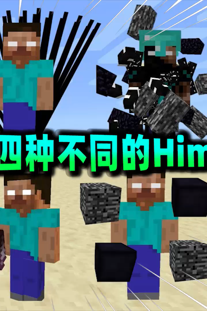 我的世界:循声守卫VS四种Him分身,大战一触即发!