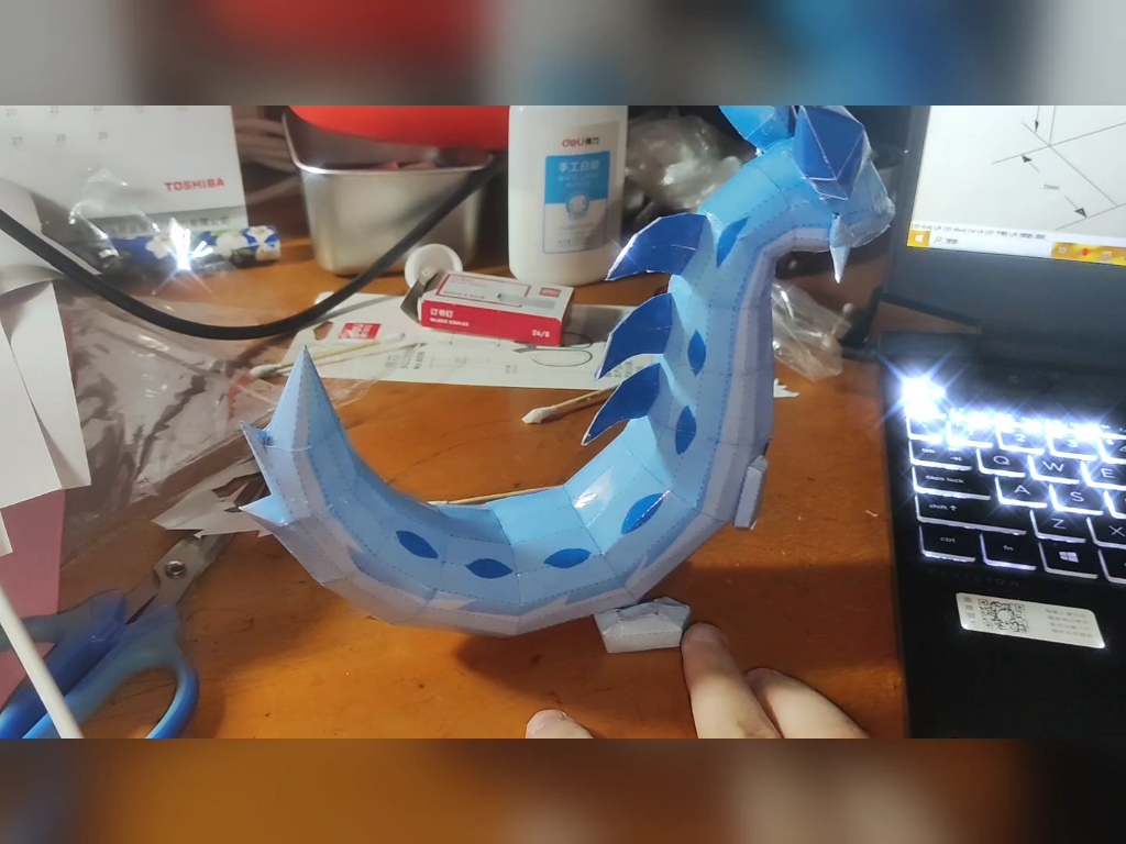 现实手工一级帕鲁制作疾旋鼬模型完成