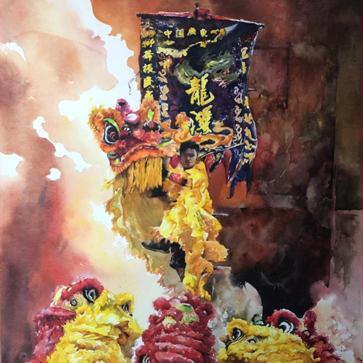 醒狮传承人李祖杰 