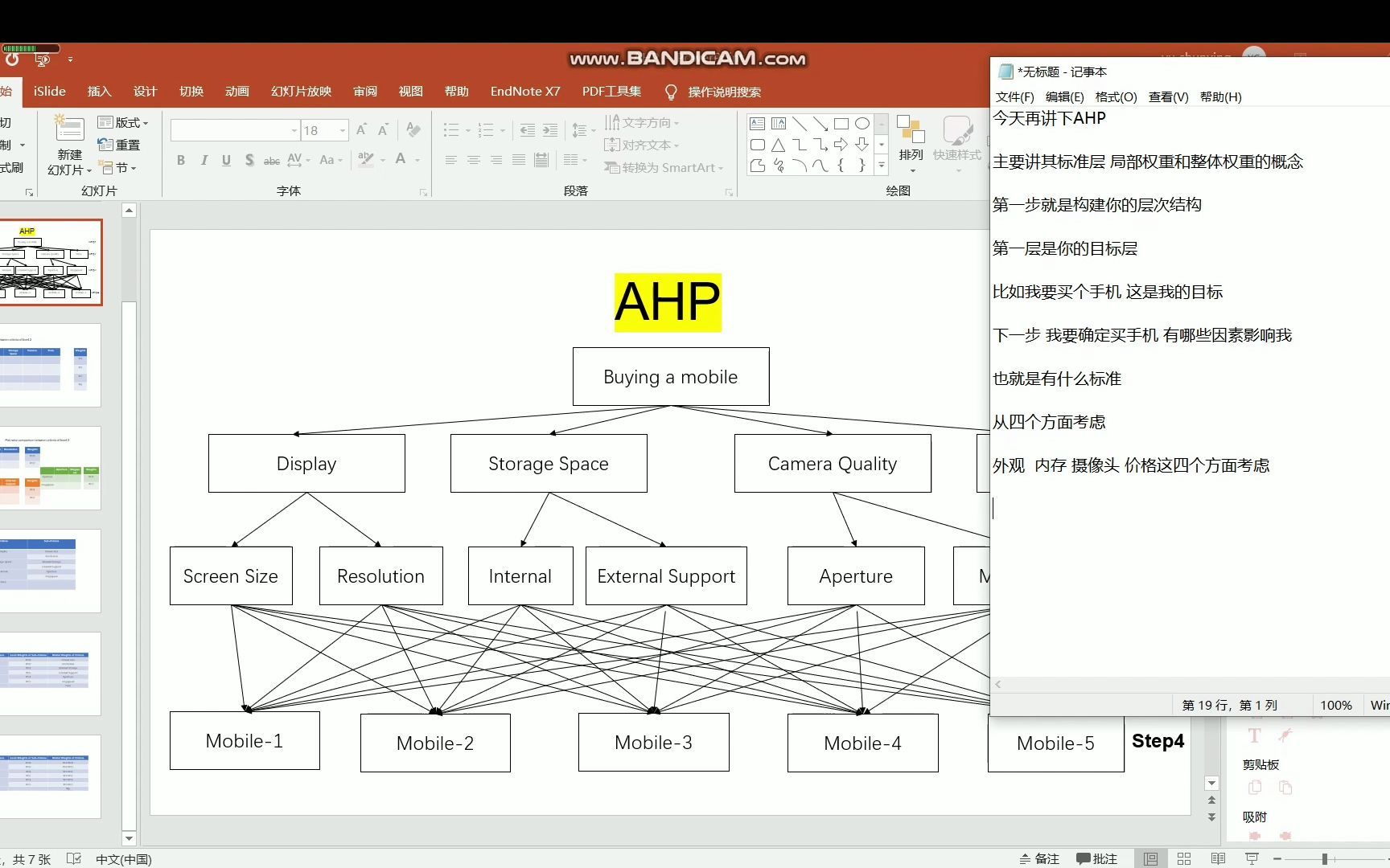 PPT讲述层次分析法(AHP)