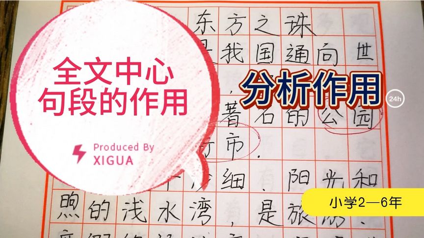 段落有中心句,全文也有中心句。开头结尾在文章中起什么作用