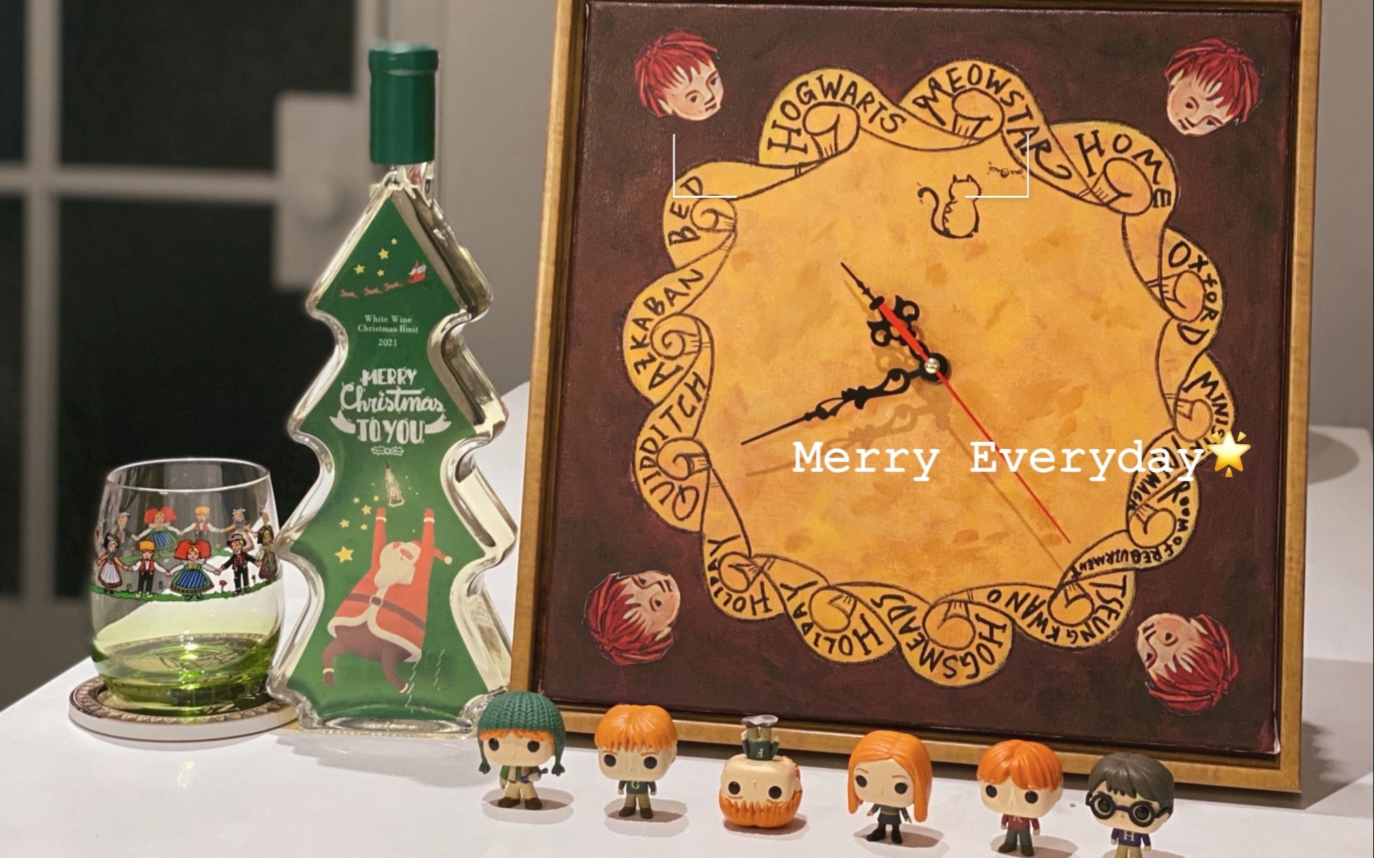 【JiJio】一起来手绘一个可走动的韦斯莱家的钟吧!