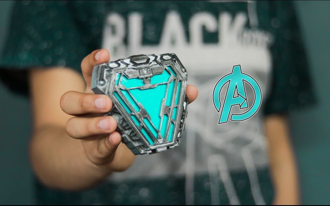 【3D打印】制作钢铁侠的方舟反应堆 - Avengers END Game