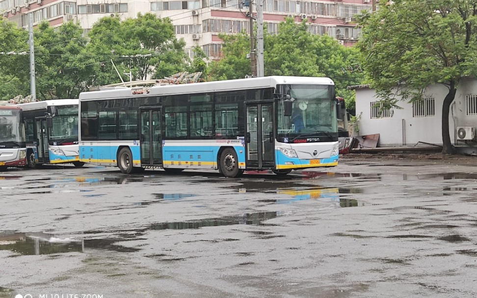 【公交-158】北京公交pov 70路(无轨电车) 西单路口东-角门南站 原速...