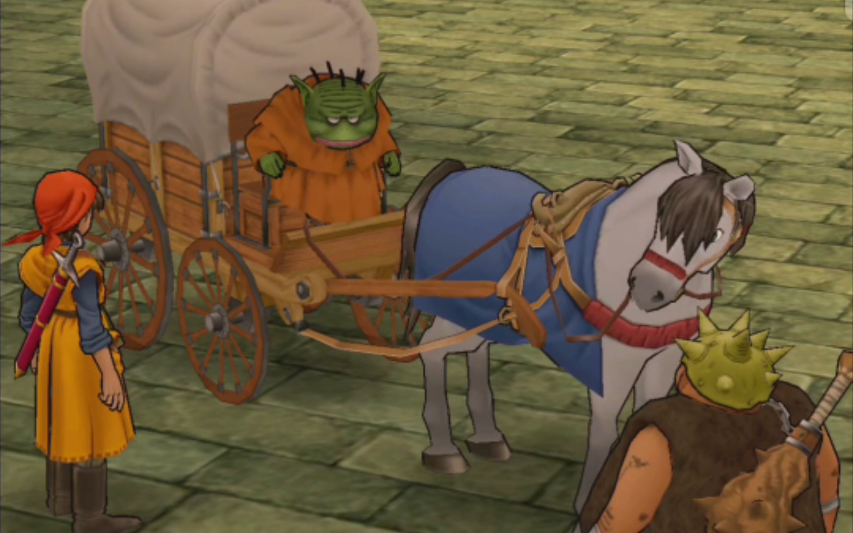 安卓《勇者斗恶龙8》,30帧,当年ps2时期因为没有中文版所以没怎么玩。