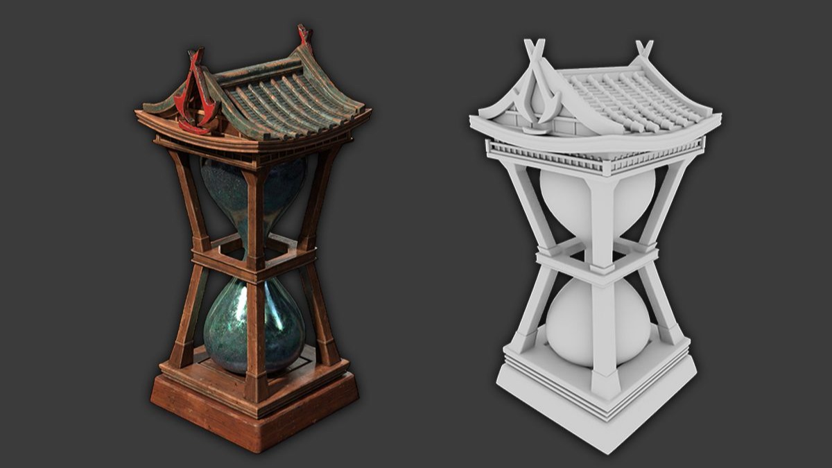 【Maya建模】简单易学的“沙漏小场景”模型制作,适合新手小白学习...