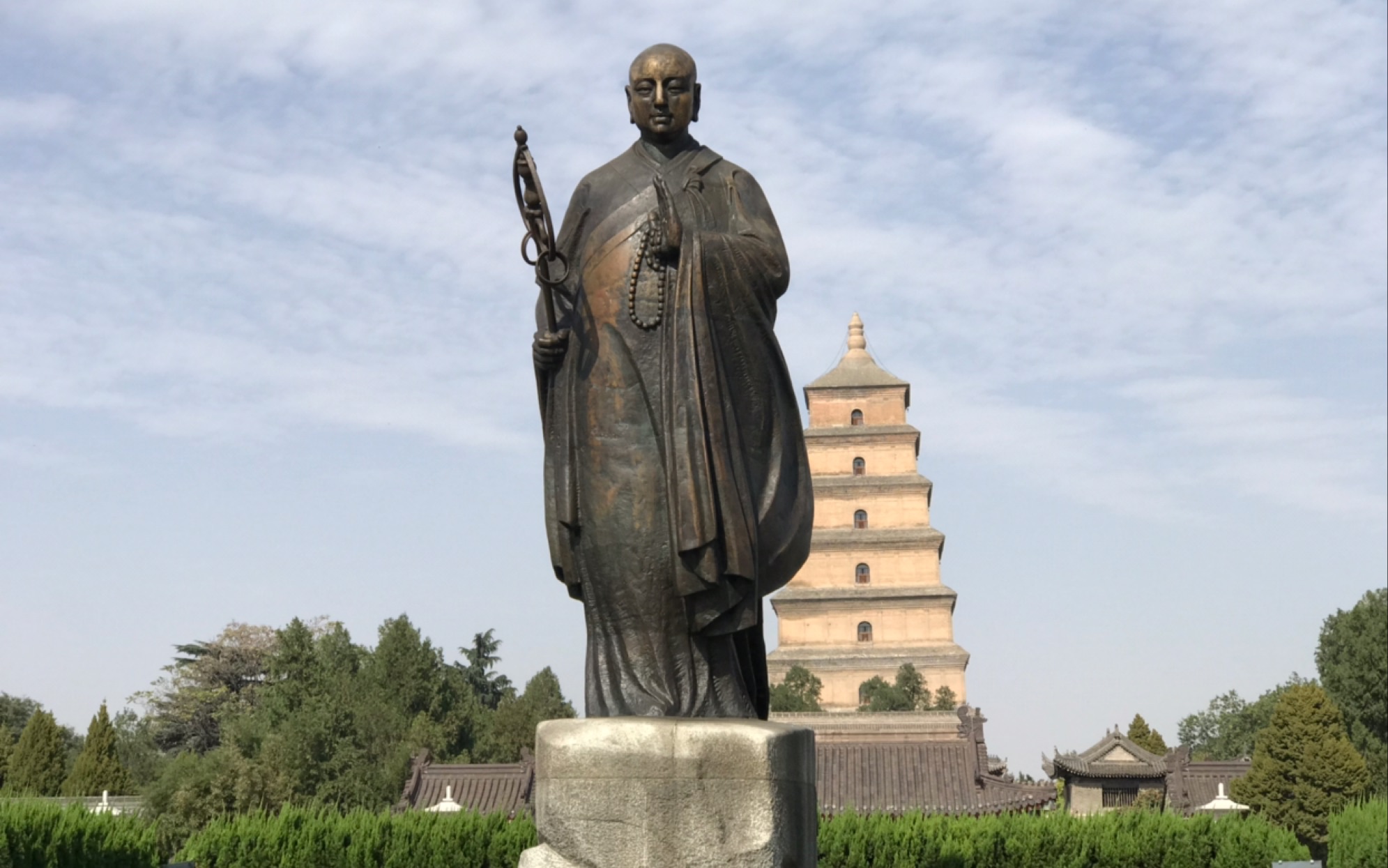 西安大雁塔北广场音乐喷泉