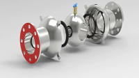 用SolidWorks建模一个常用的球形阀门