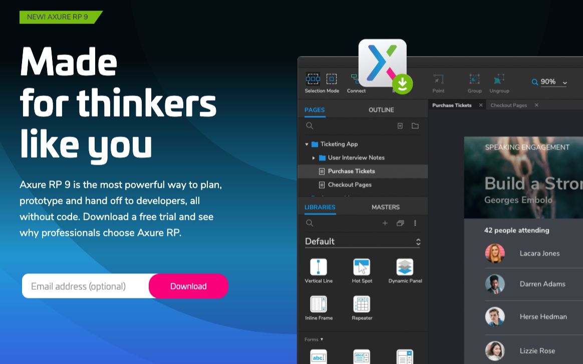 Axure RP 9从新手到大师系列课程(55P)
