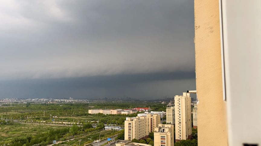 记录暴风雨来临全过程!犹如千军万马,实属震撼!一定看到最后