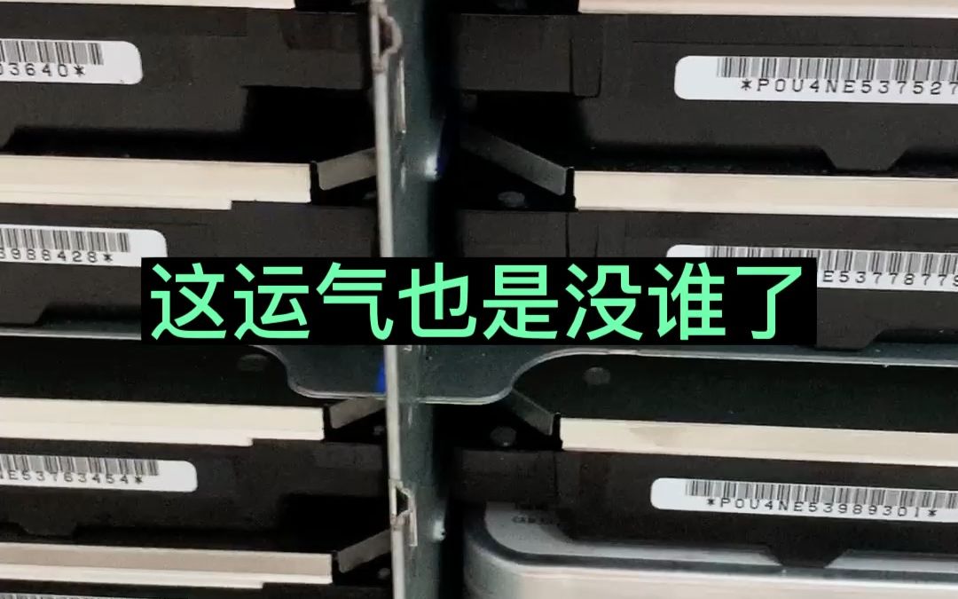 95后女领导拿来单位的服务器阵列20多个盘位被插满 限时恢复数据