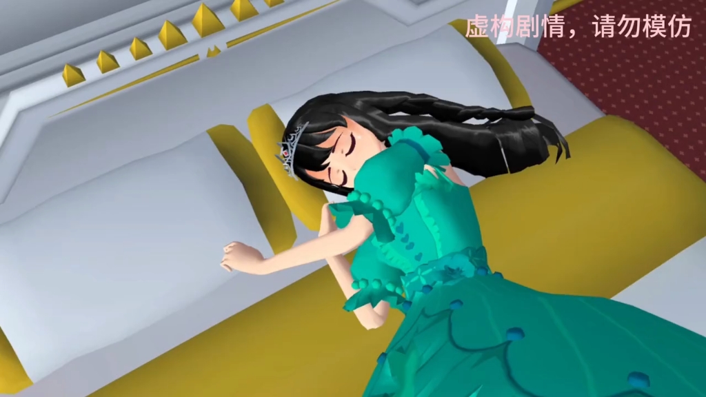 【木木闺闺的作品】樱花校园模拟器:头发颜色决定身份的世界 # 樱校剧