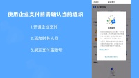 钉钉企业支付操作讲解视频