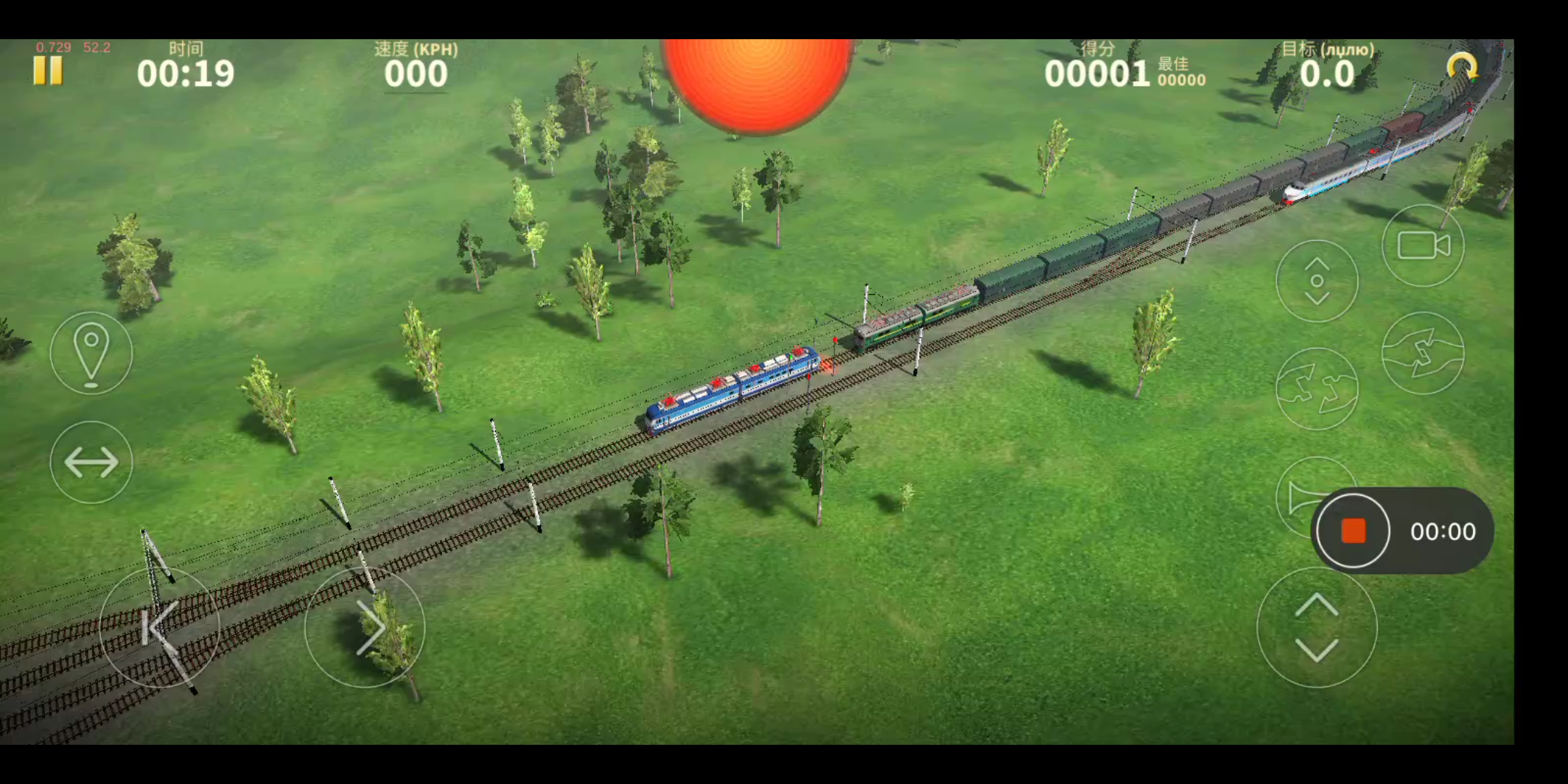 今天又是脱轨的一天(电动火车模拟器。)