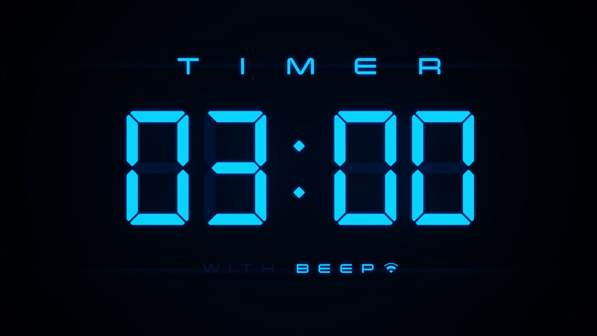 3分钟 数码蓝翻页时钟计时器ߒ� 滴答声翻页声倒计时 | 3 Minute ...
