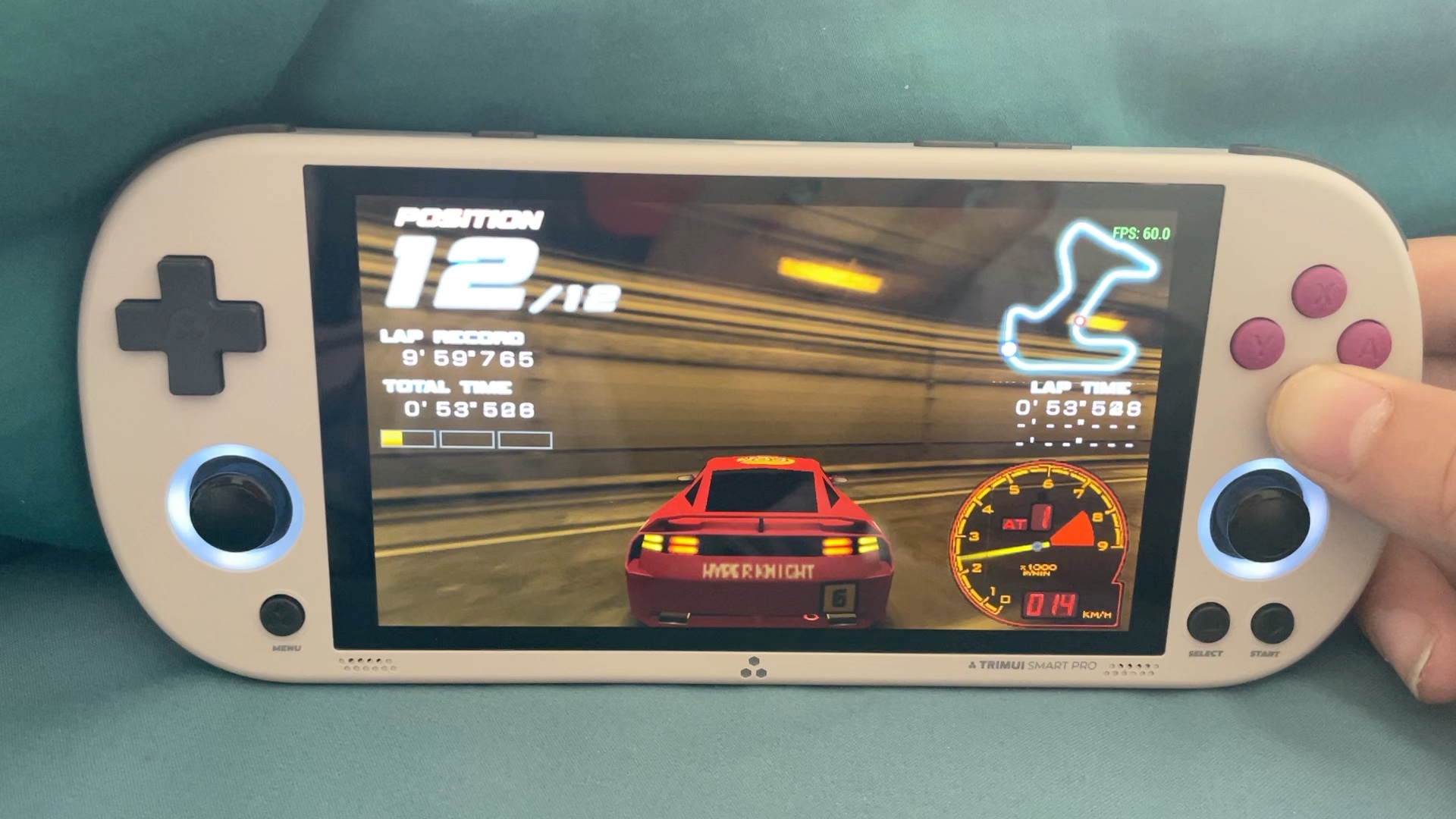 TRIMUI Smart Pro开源掌上游戏机山脊赛车三倍分辨率高清材质包 关...