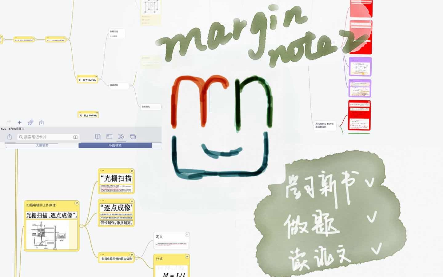 [软件分享]考研党marginnote2pro使用经验分享|如何高效复习|ipad学习...