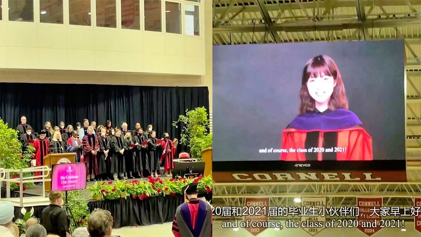 美国常青藤名校硕士毕业礼上,浙江姑娘作为代表发言:优秀又自信