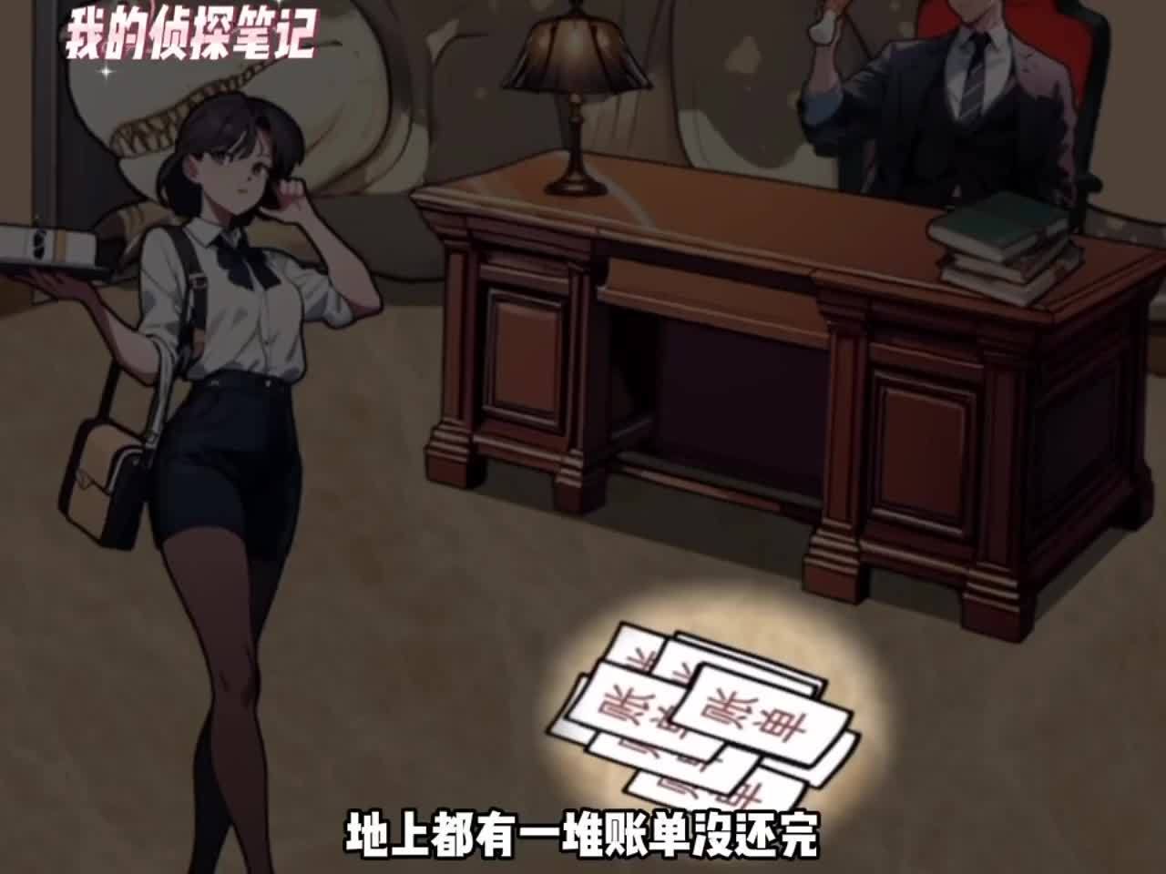 这秘书怎么?我的侦探笔记