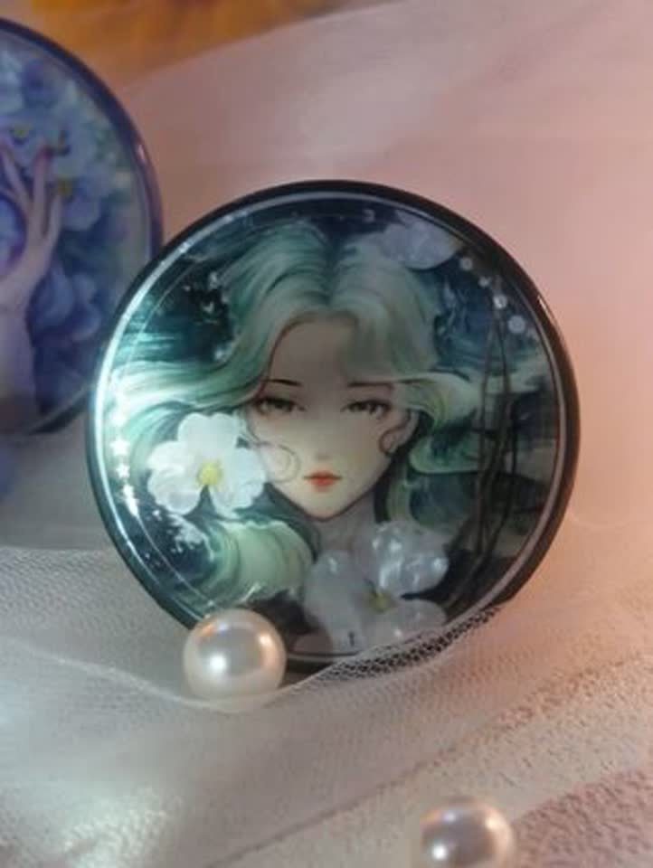 有点好看梦中情画变成梦中情谷吧唧画画插画谷子