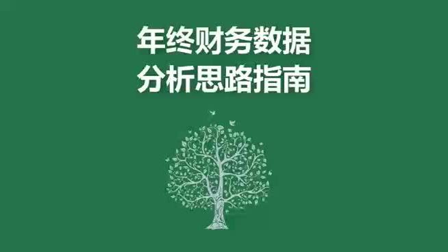 年终财务数据分析#excel技巧