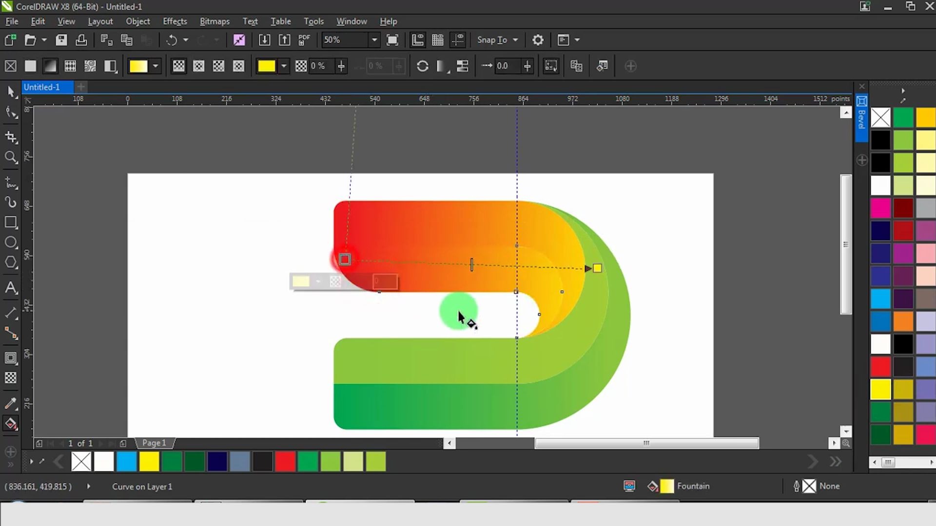 CDR绘制LOGO教程