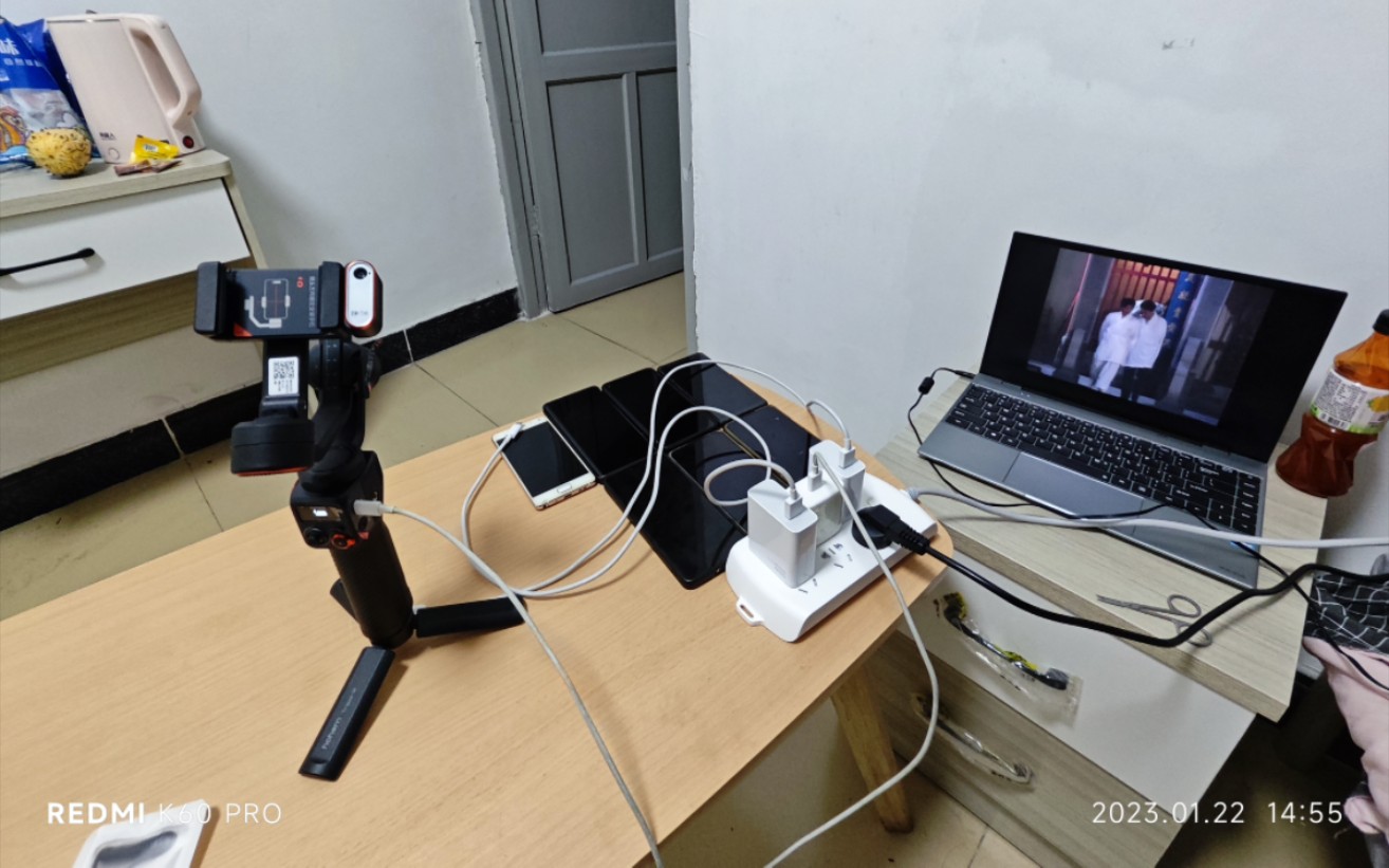 浩瀚M6 kit稳定器,搭配本机自带支架上手录制体验测试,入手稳定器后连...