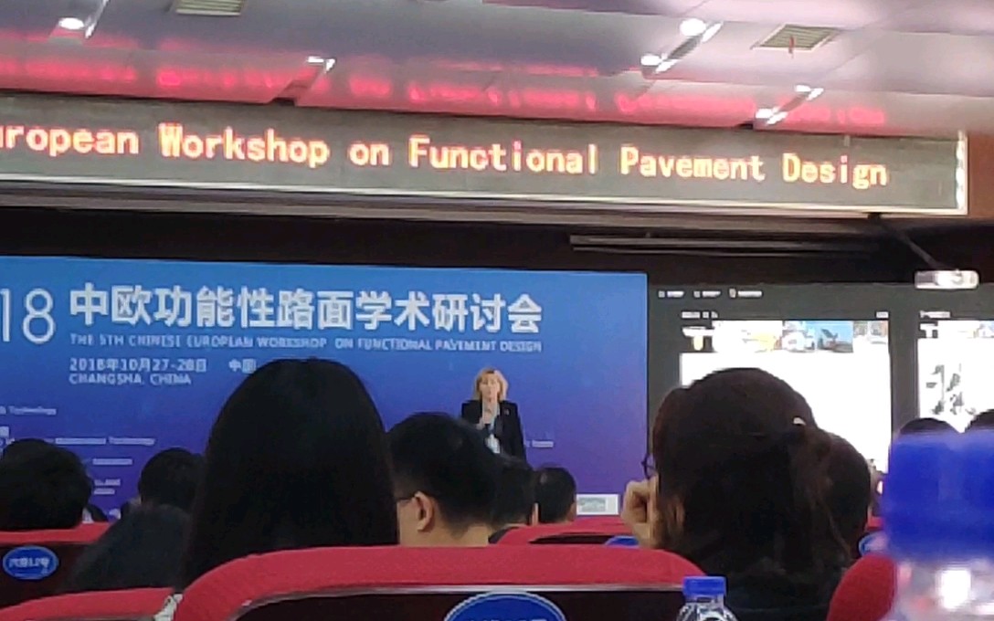 中欧功能性路面学术研讨会之加拿大院士发言