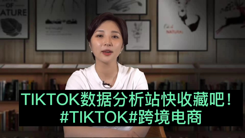 TIKTOK数据分析站快收藏吧!#tiktok#跨境电商