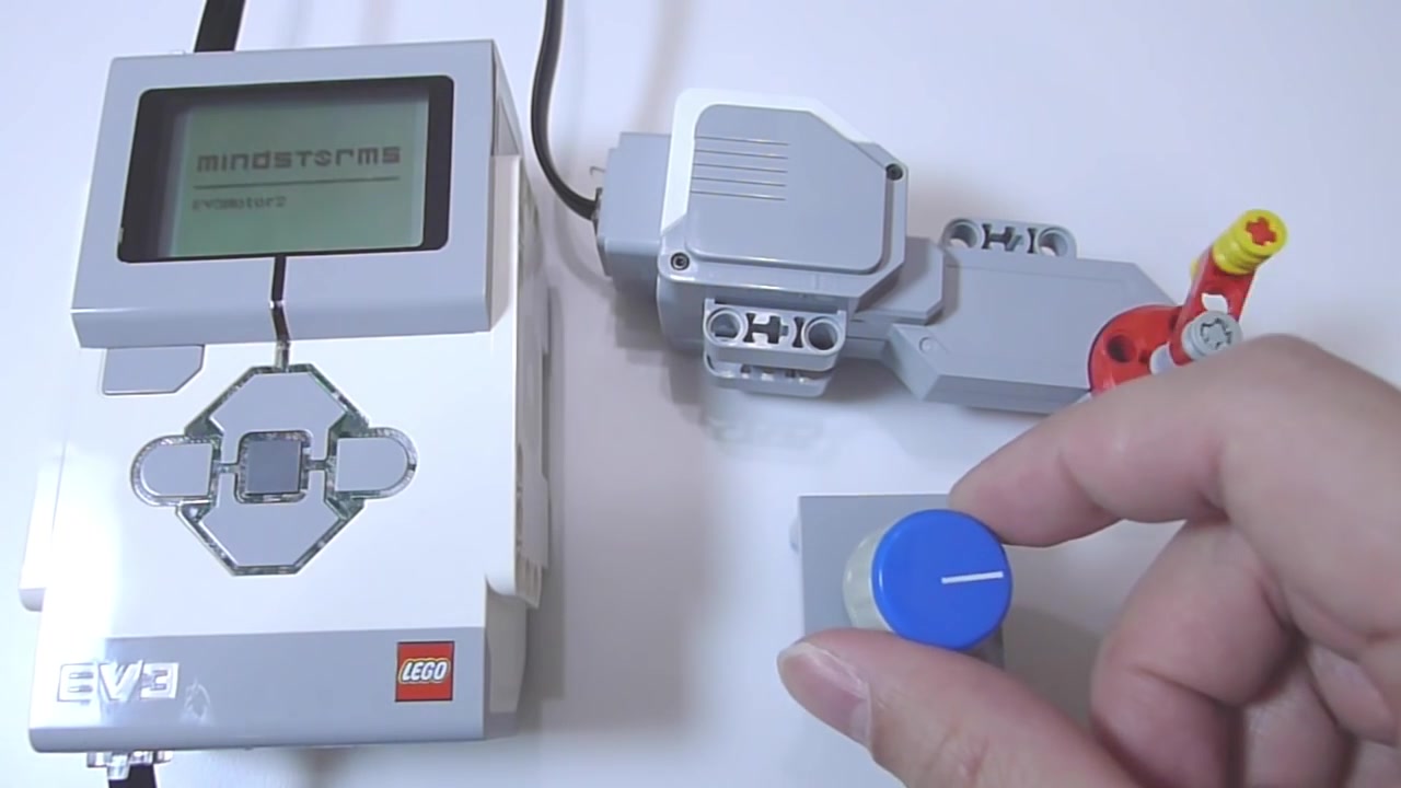 Lego EV3电位器模拟输入DIY控制乐高电机的速度和位置